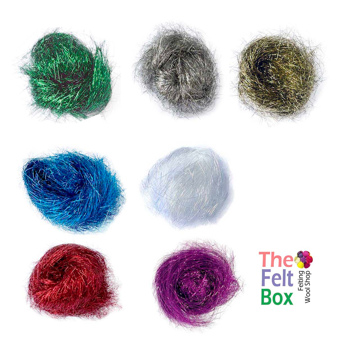 Angelina Fibre Sparkly Glitter Decor Fibre – The Felt Box
