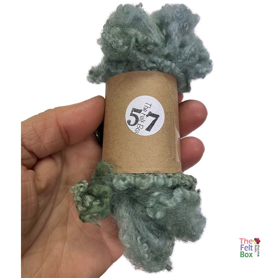 Wool Locks Fleece Green 14 g – The Felt Box
